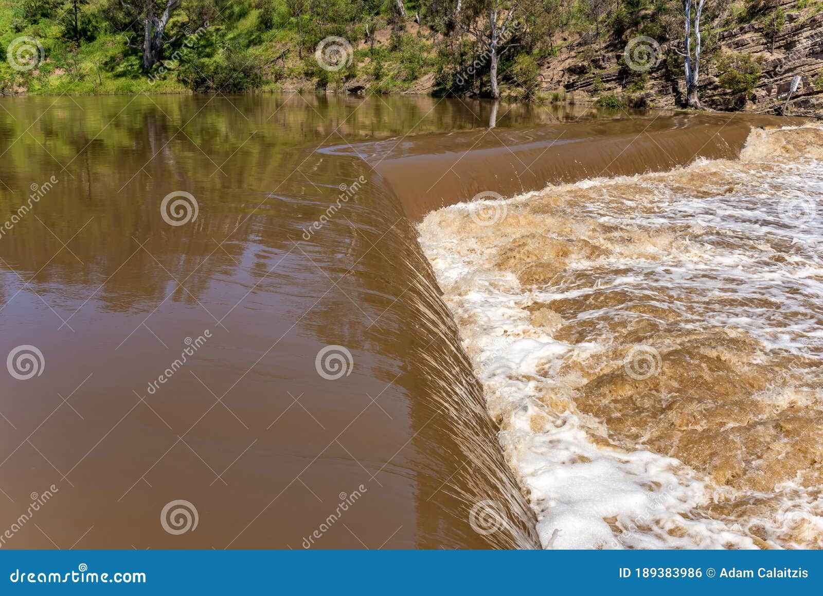 The Yarra River at Dights Falls Stock Photo - Image of victoria ...