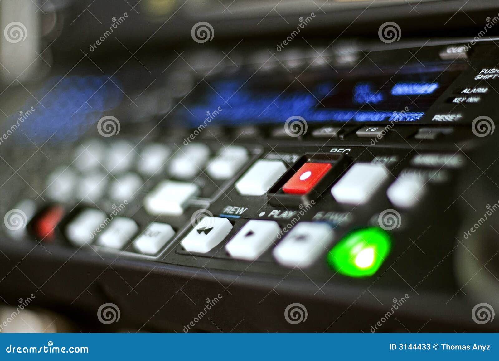 Digibeta imagen de archivo. Imagen de parada, jugador - 3144433