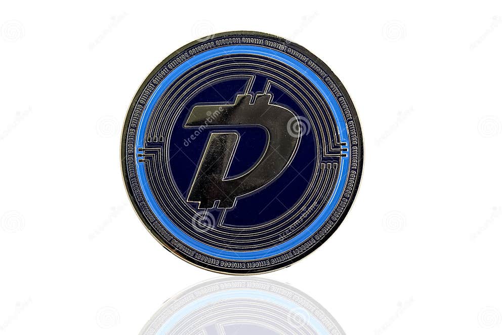 Digibyte Token stock photo. Image of business, future - 241361084