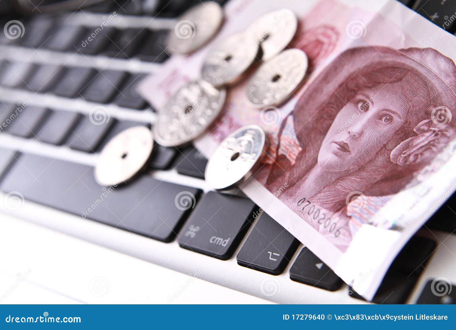 Digitaal geld stock foto. Image of contant, kapitaal - 17279640