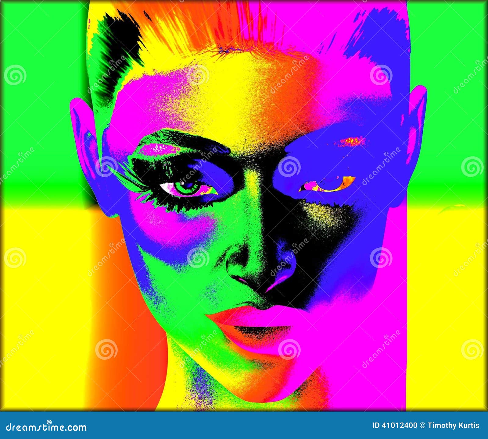 Digitaal Het Pop-artbeeld Van De Warholstijl Van Het Gezicht Van De ... Digitaal Het Pop-artbeeld Van De Warholstijl Van Het Gezicht Van De ...