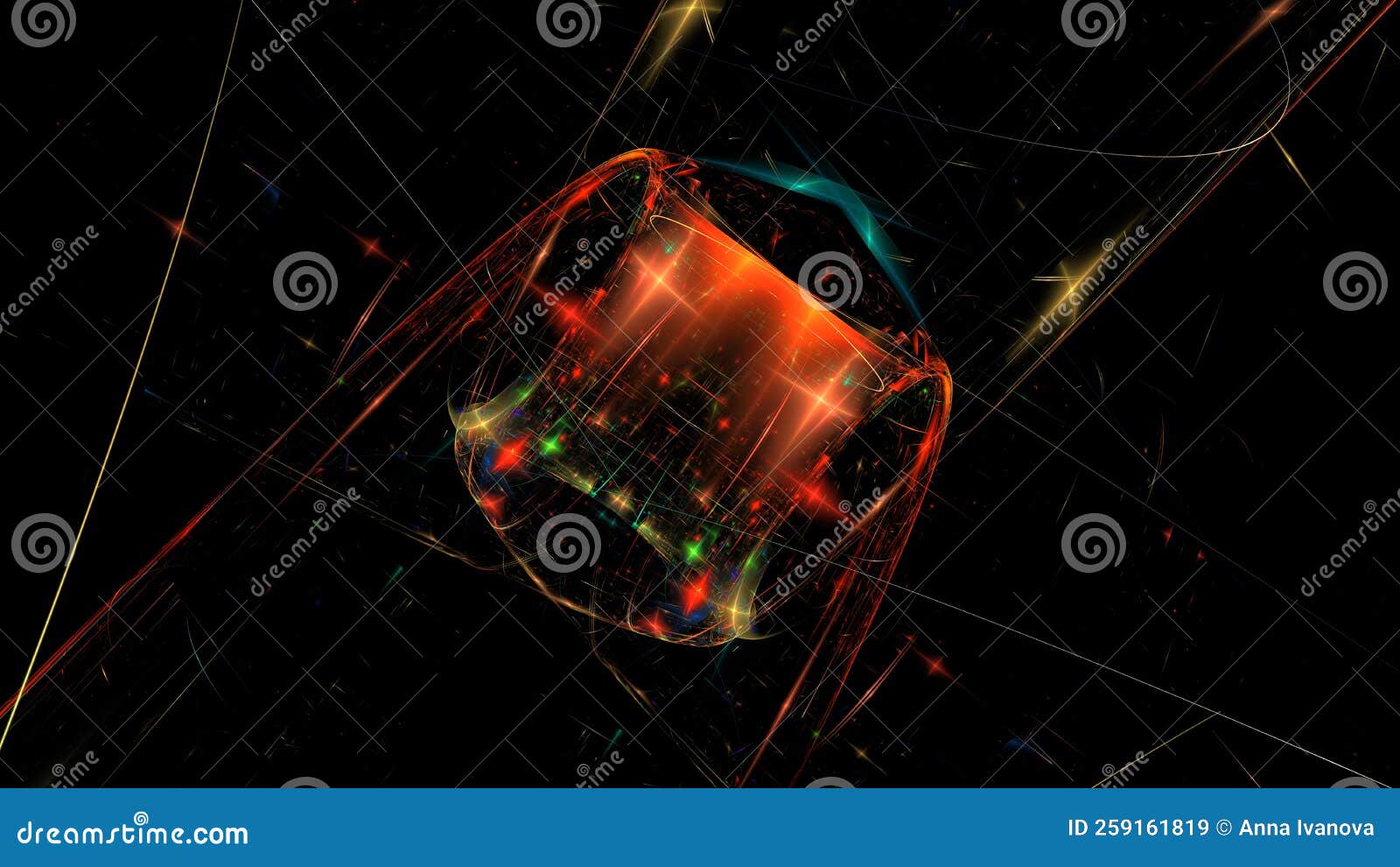 Digital Abstract Background. Cloud Technologies, Big Data Computing ...