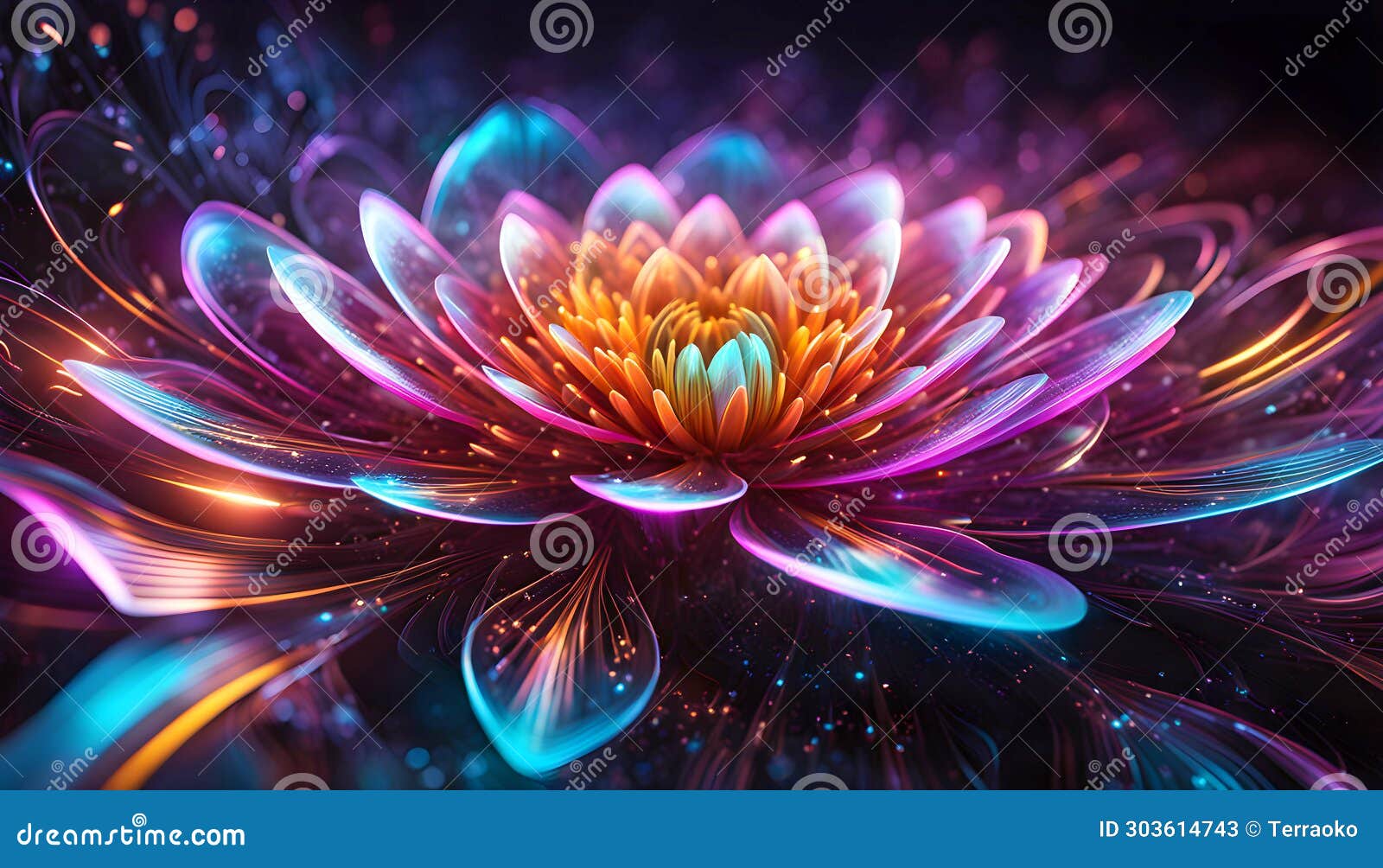 Digital Abstract Background of Technology Colors, Neural Networks and ...