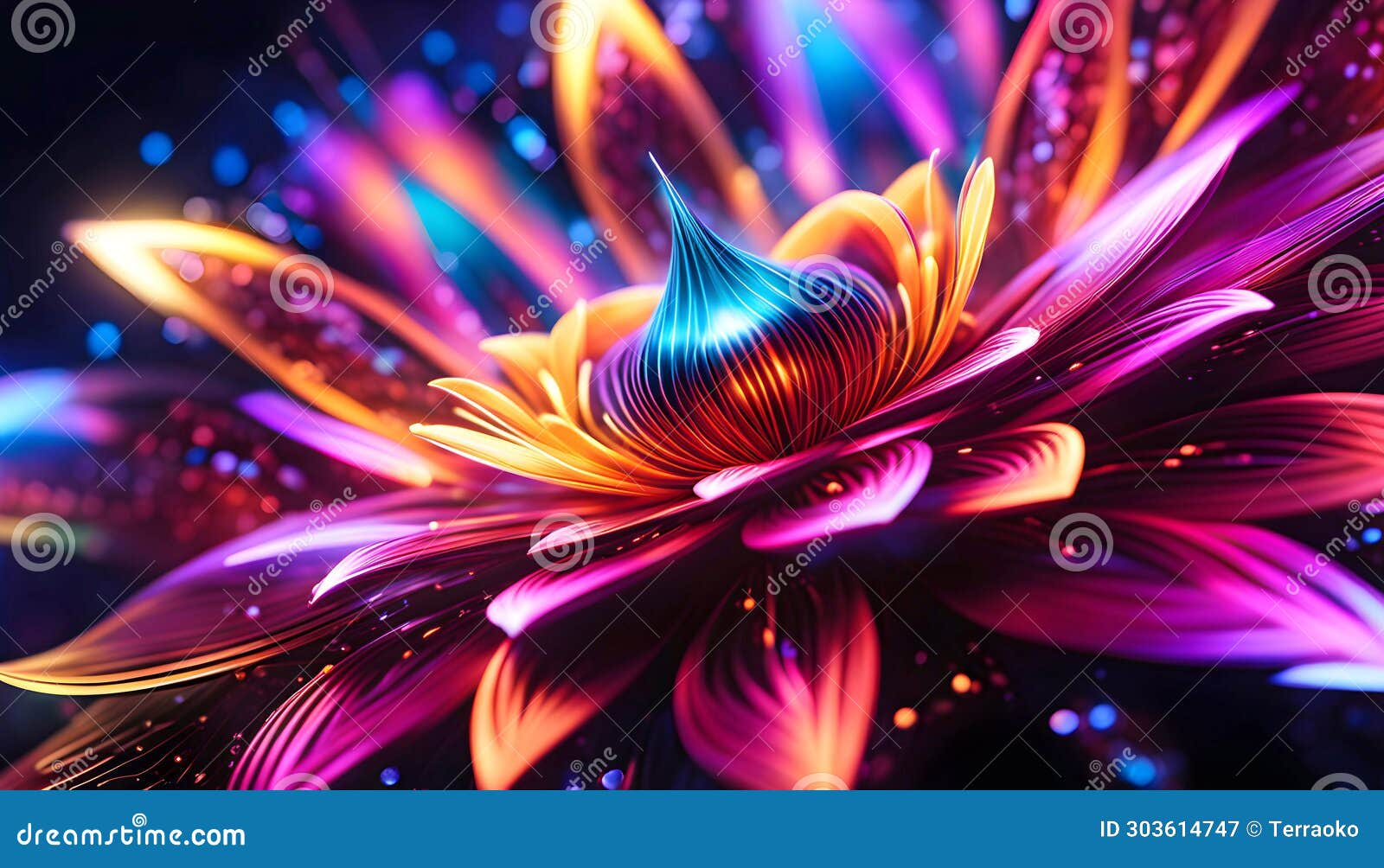 Digital Abstract Background of Technology Colors, Neural Networks and ...