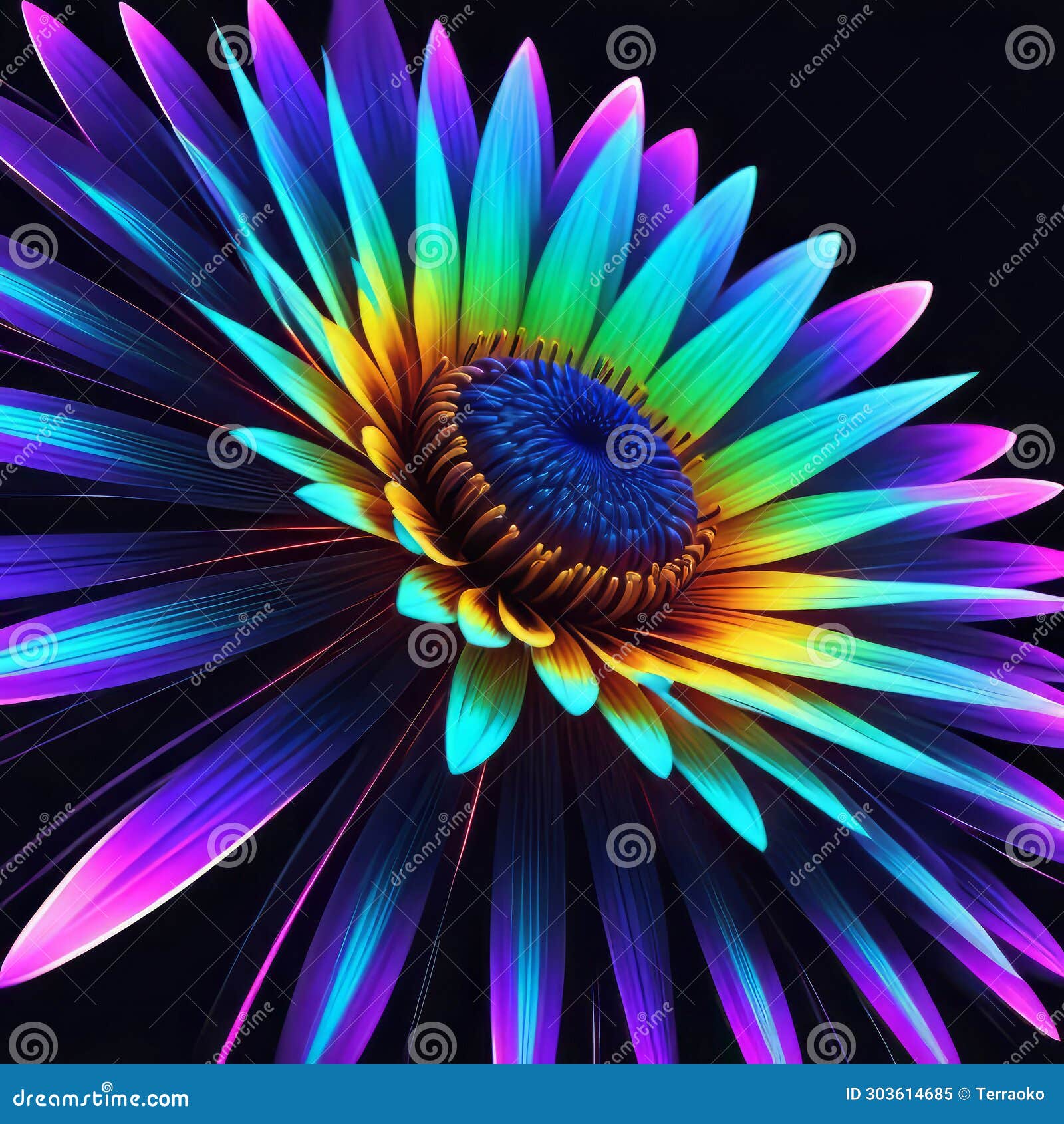 Digital Abstract Background of Technology Colors, Neural Networks and ...