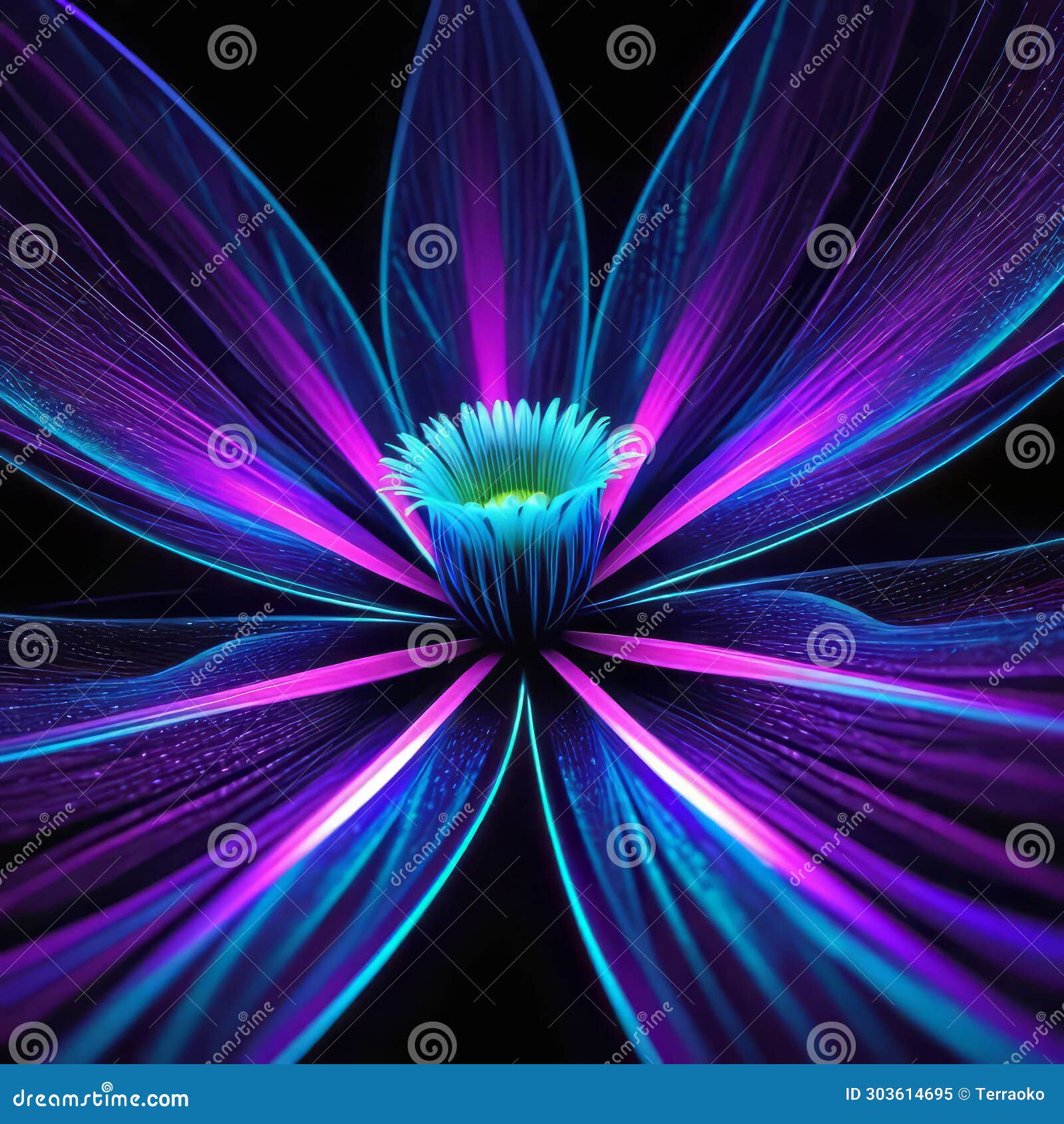Digital Abstract Background of Technology Colors, Neural Networks and ...