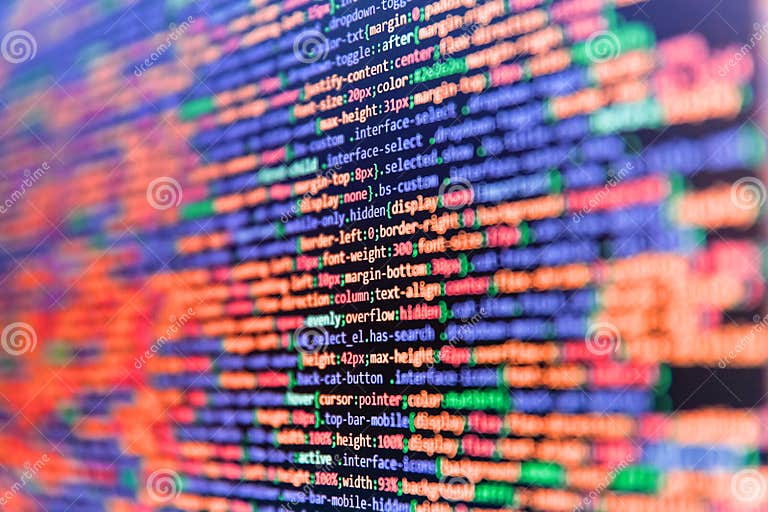 Digital Abstract Bits Data Stream, Cyber Pattern Digital Background ...