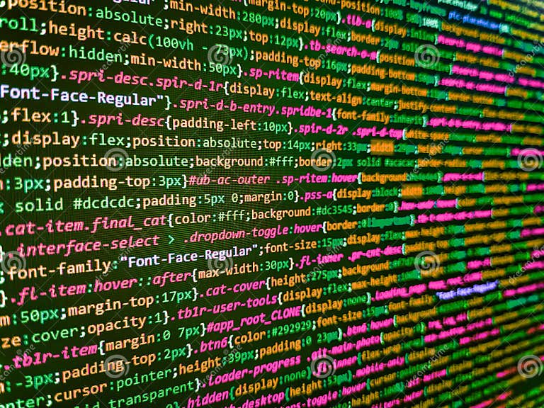 Digital Abstract Bits Data Stream, Cyber Pattern Digital Background ...