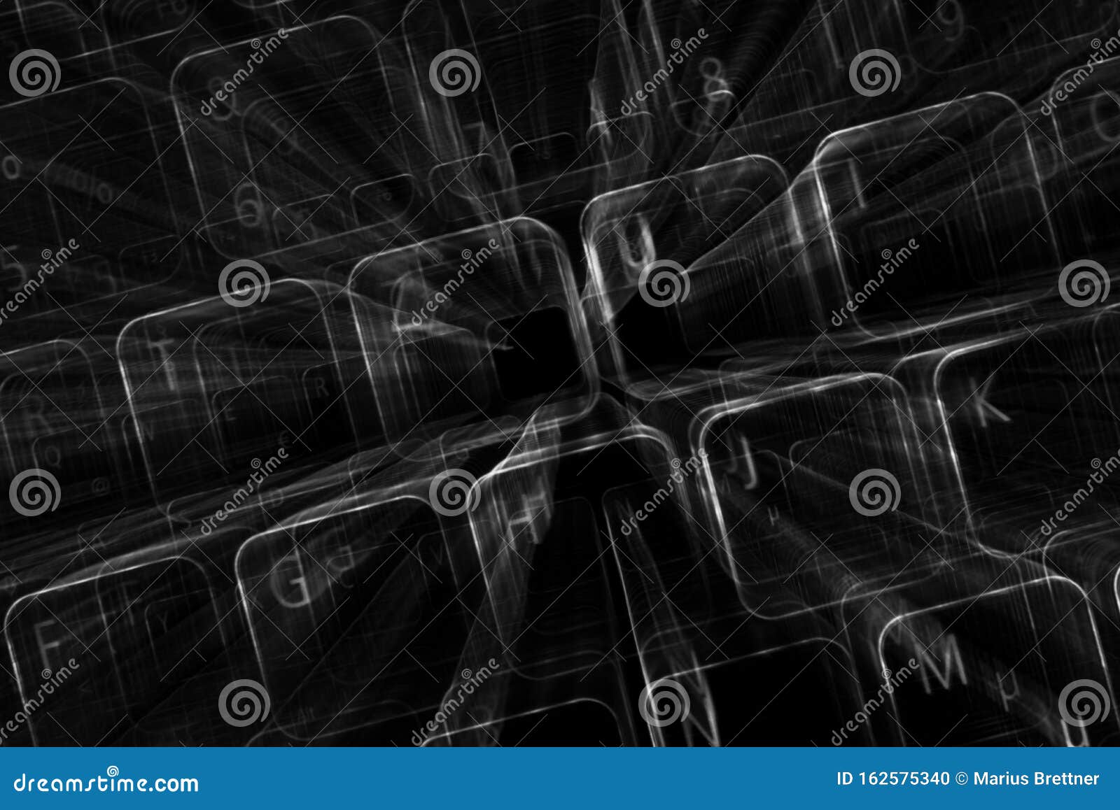 Digital Abstract Bits Data Stream, Cyber Pattern Digital Background ...