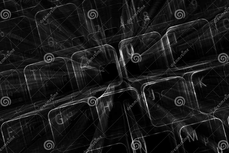 Digital Abstract Bits Data Stream, Cyber Pattern Digital Background ...