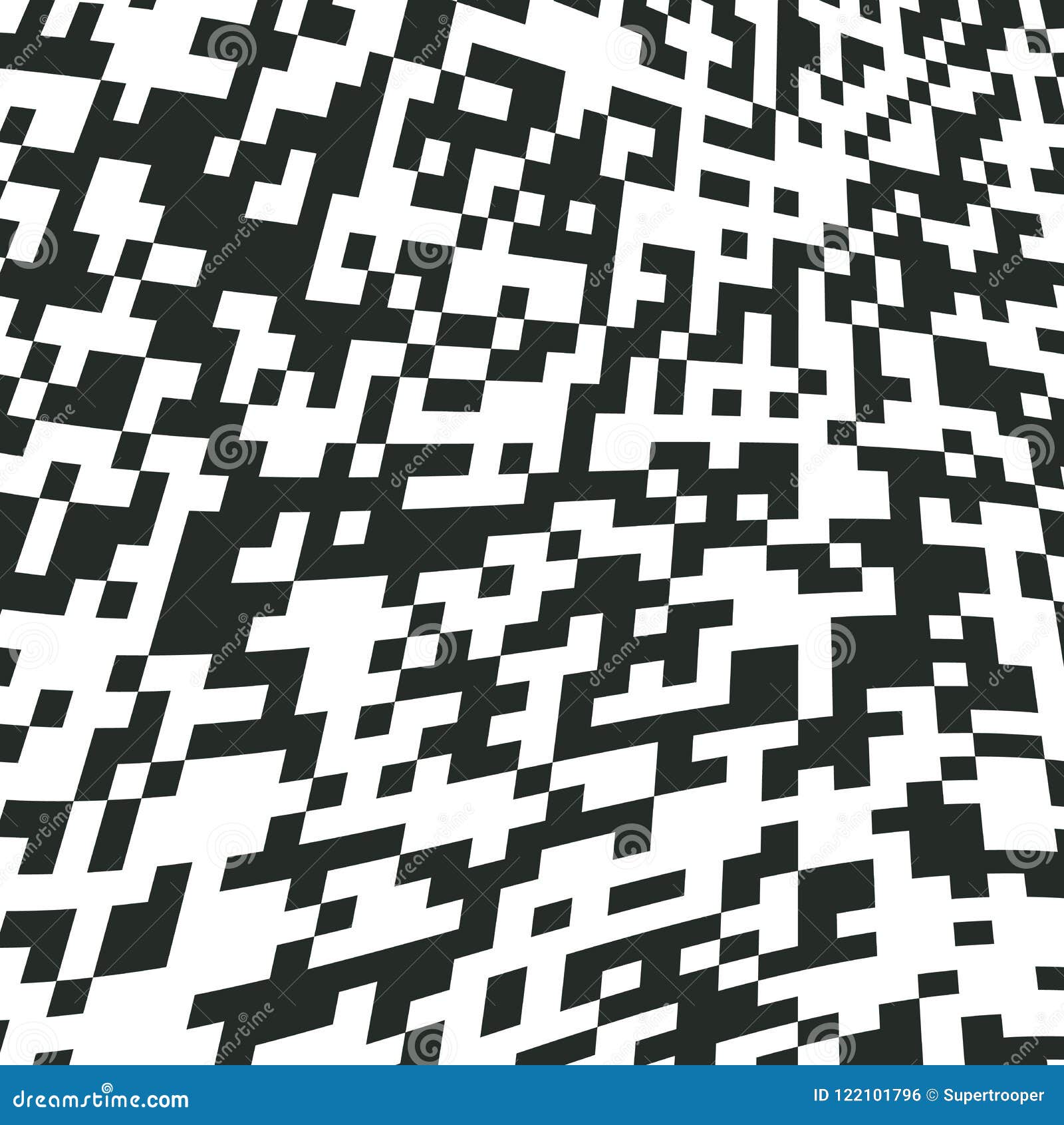 QR Code Digital Abstract Black and White Pixel Noise Background Stock ...