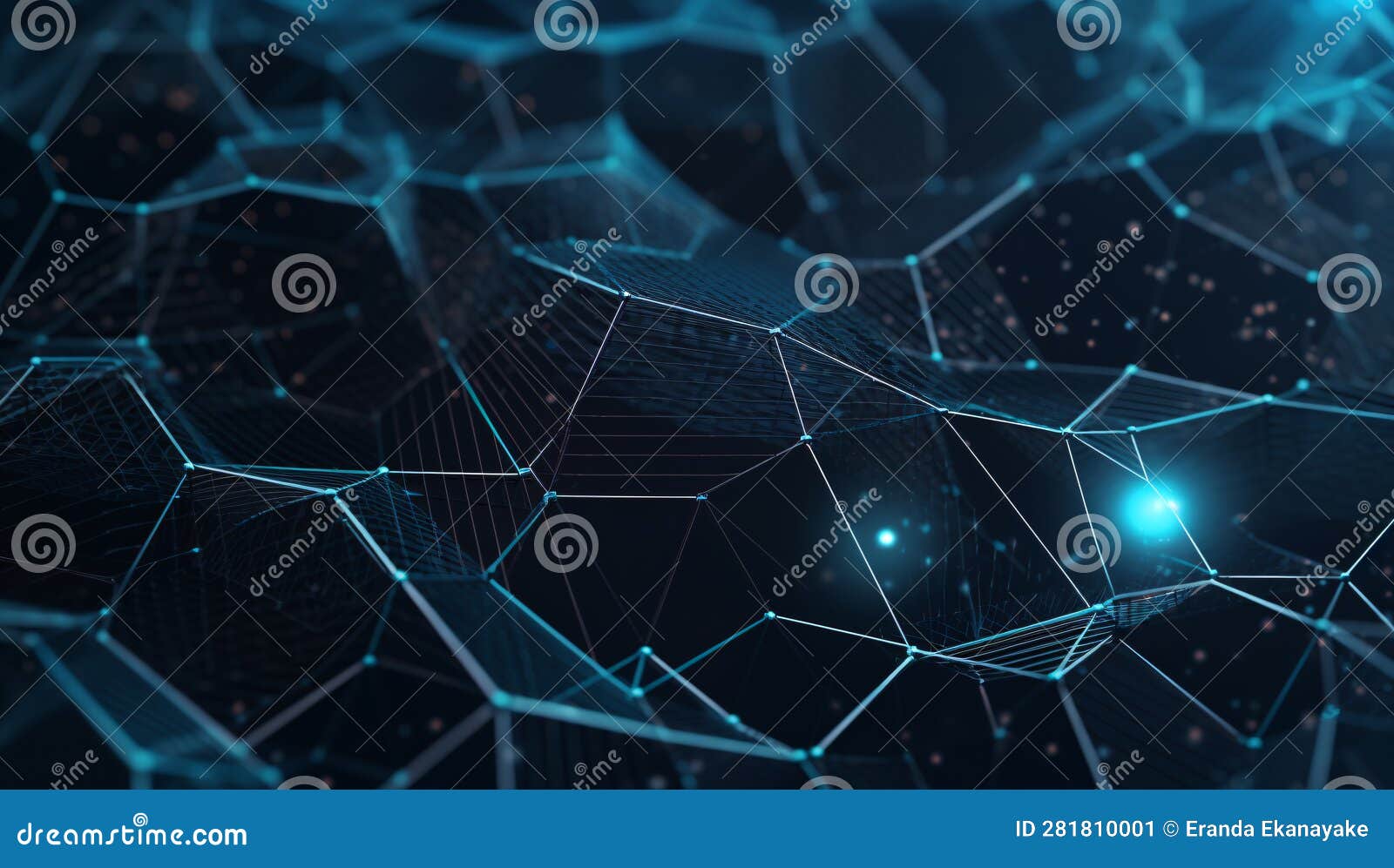 Digital Abstract Colorful Background. AI Generated Stock Image - Image ...