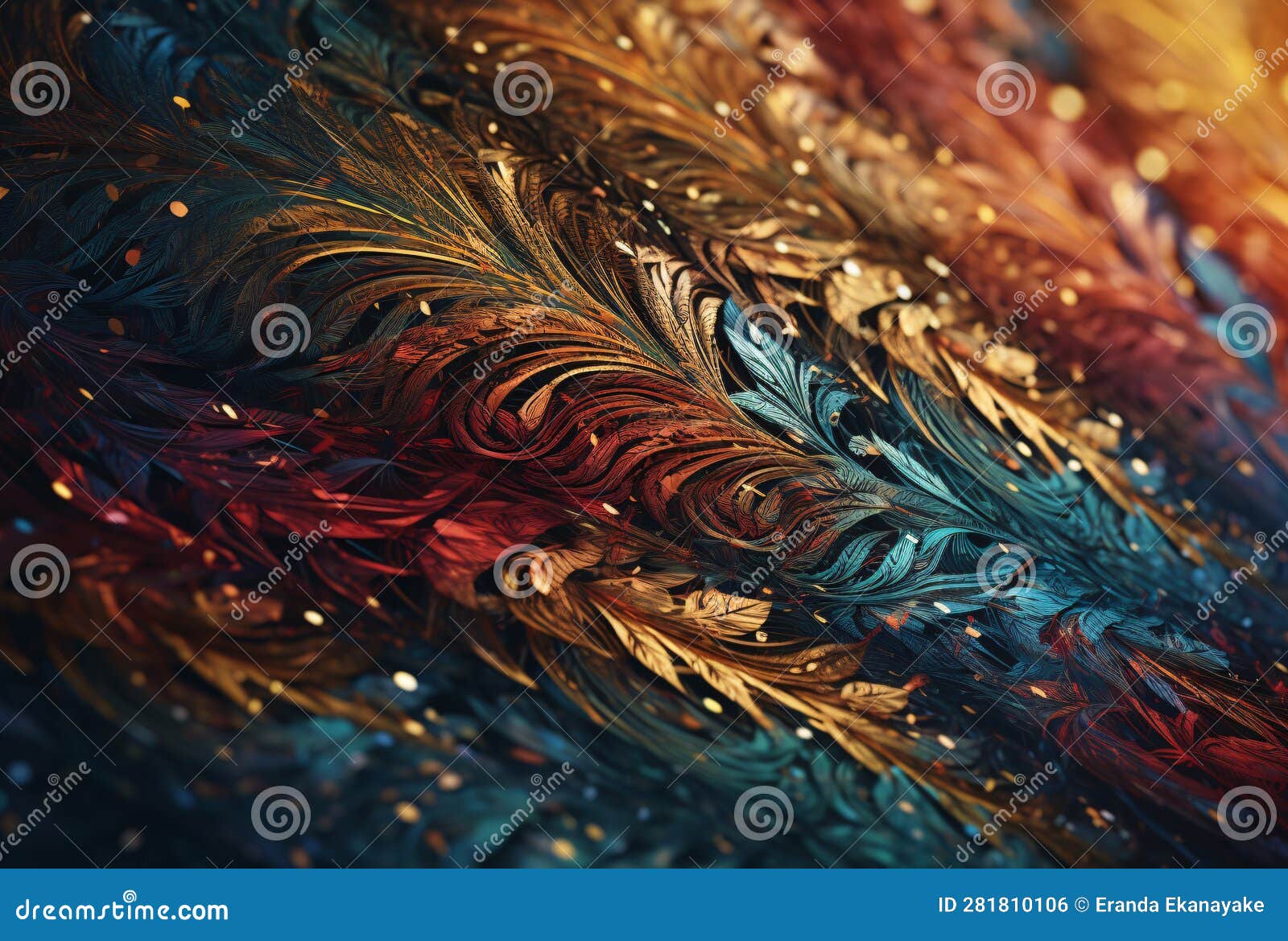 Digital Abstract Colorful Background. AI Generated Stock Photo - Image ...