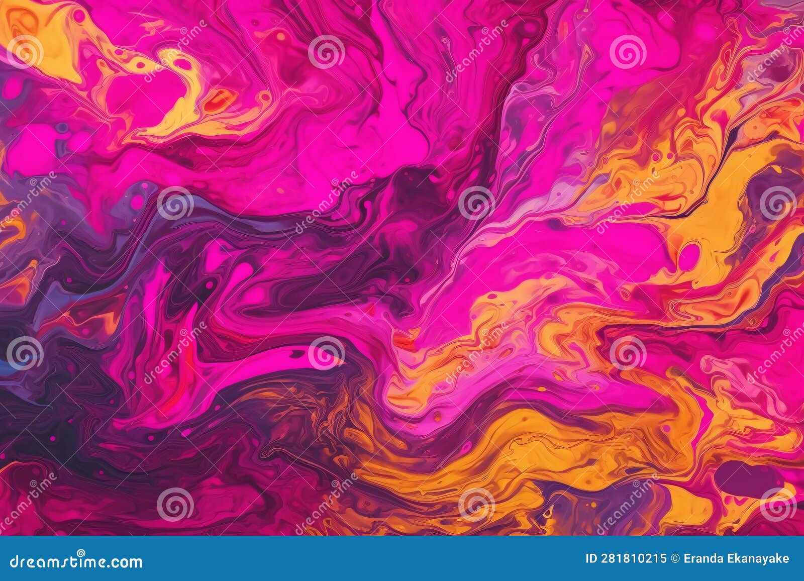 Digital Abstract Colorful Background. AI Generated Stock Illustration ...