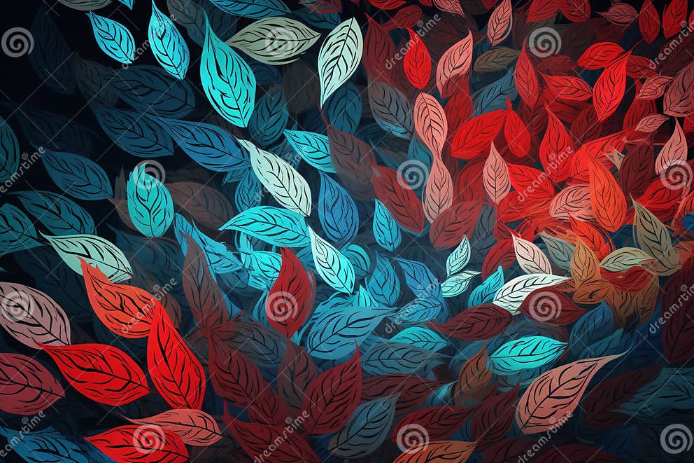 Digital Abstract Colorful Background. AI Generated Stock Illustration ...