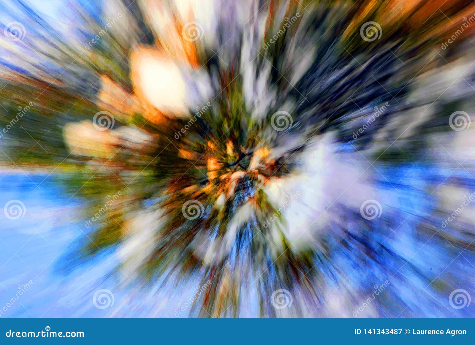Digital Abstract: Exploding Flowers Stock Image - Image of exploding ...