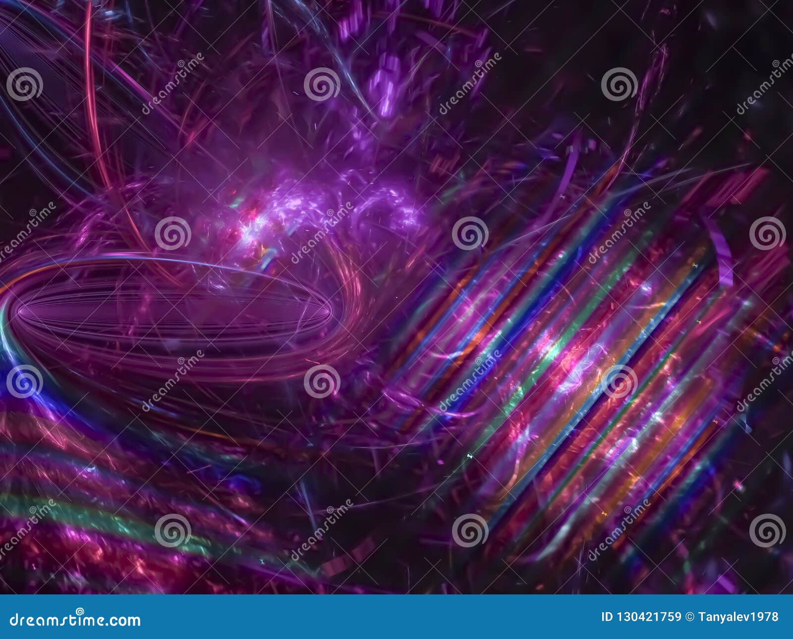 Elegant Ethereal Shimmering Border Frame Background Stock Photography ...