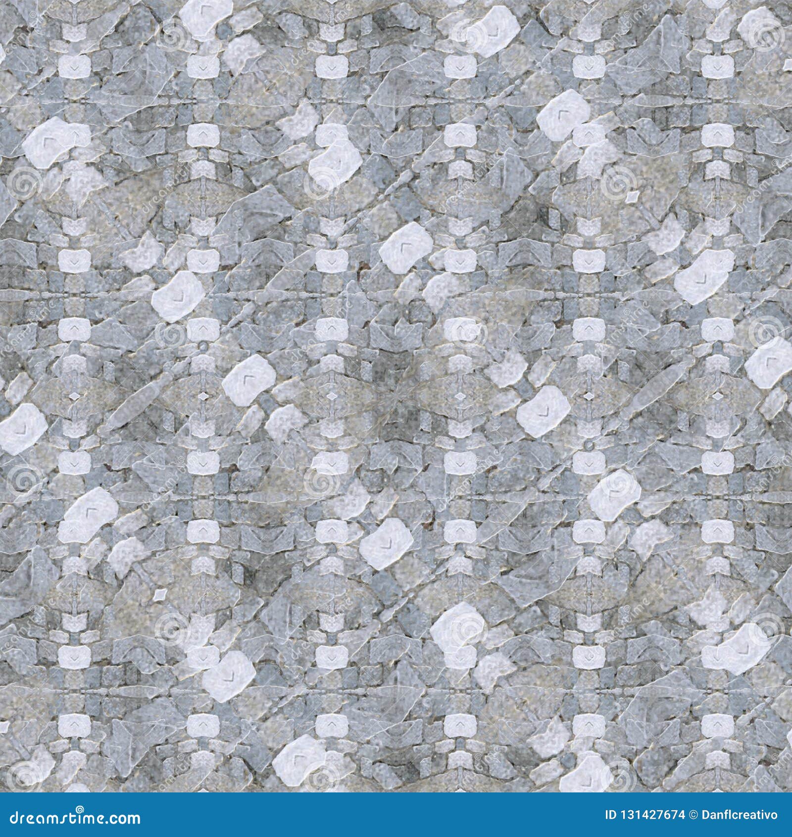 Digital Abstract Geometric Seamless Cobblestone Pattern Stock Photo ...