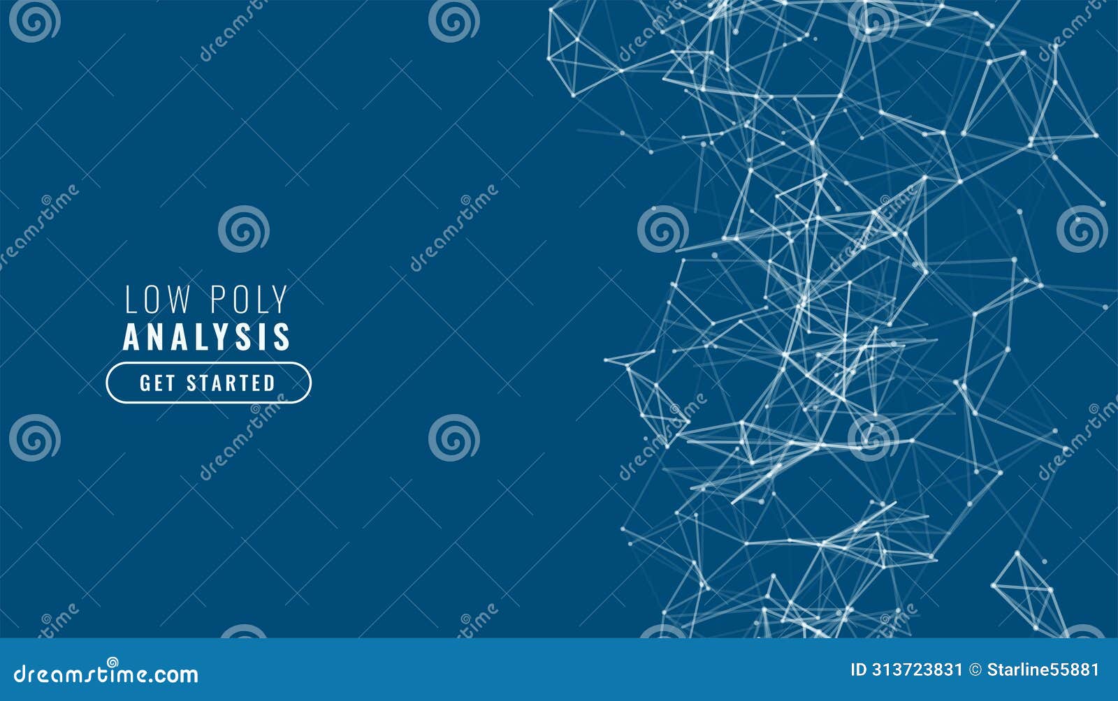 Digital Abstract Lines Connection Background Design Stock Vector ...