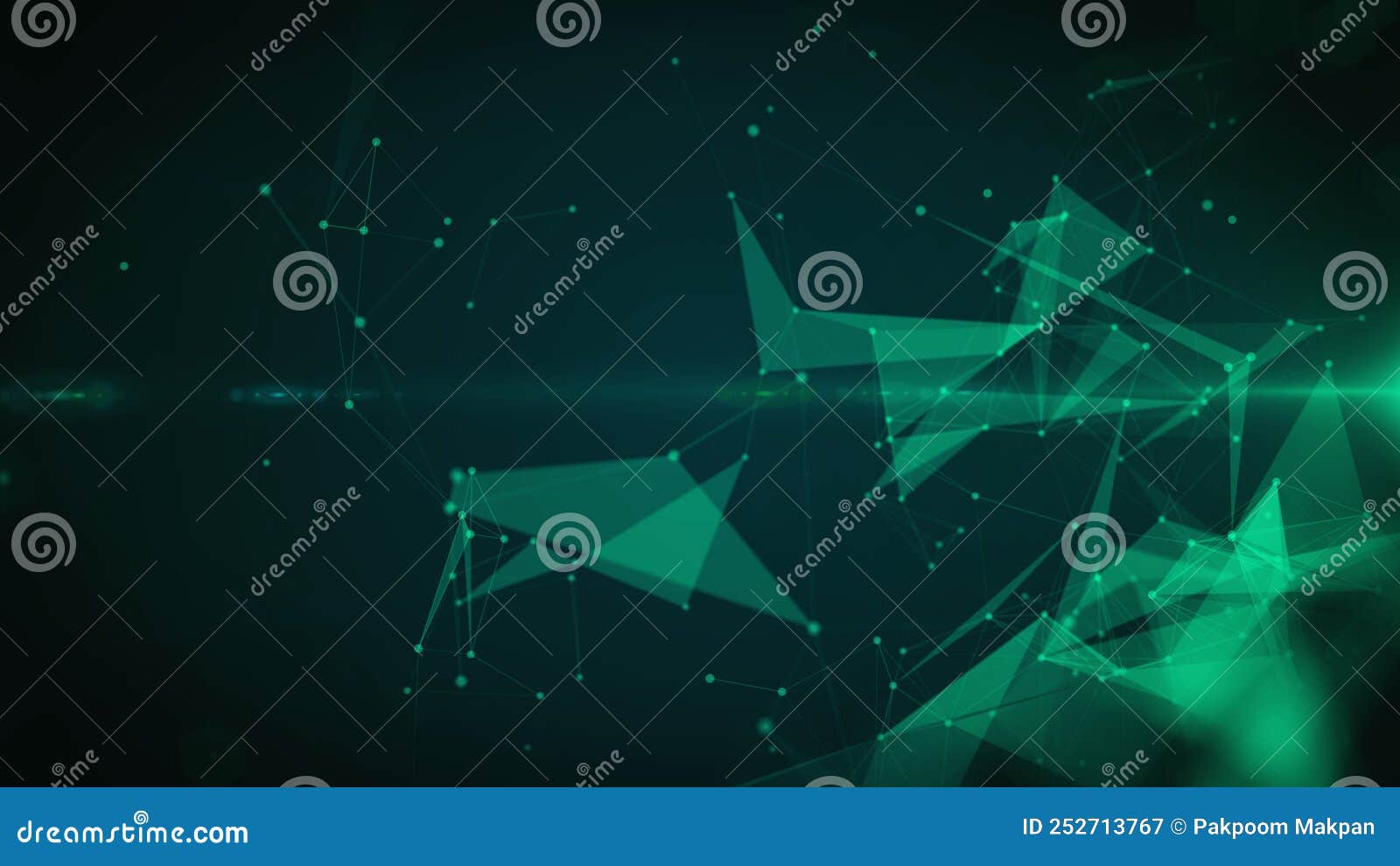 Digital Abstract Plexus Dot Line Connection Structure Spinning Loop Minimalistic Geometric