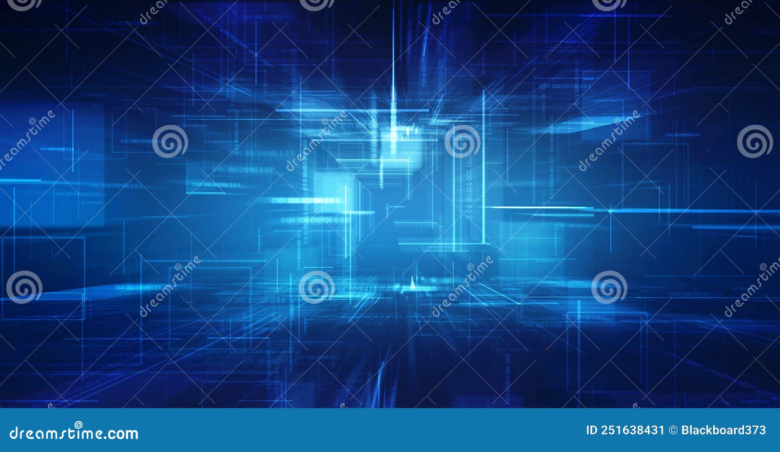 Digital Abstract Technology Background, Binary Code Background Stock ...