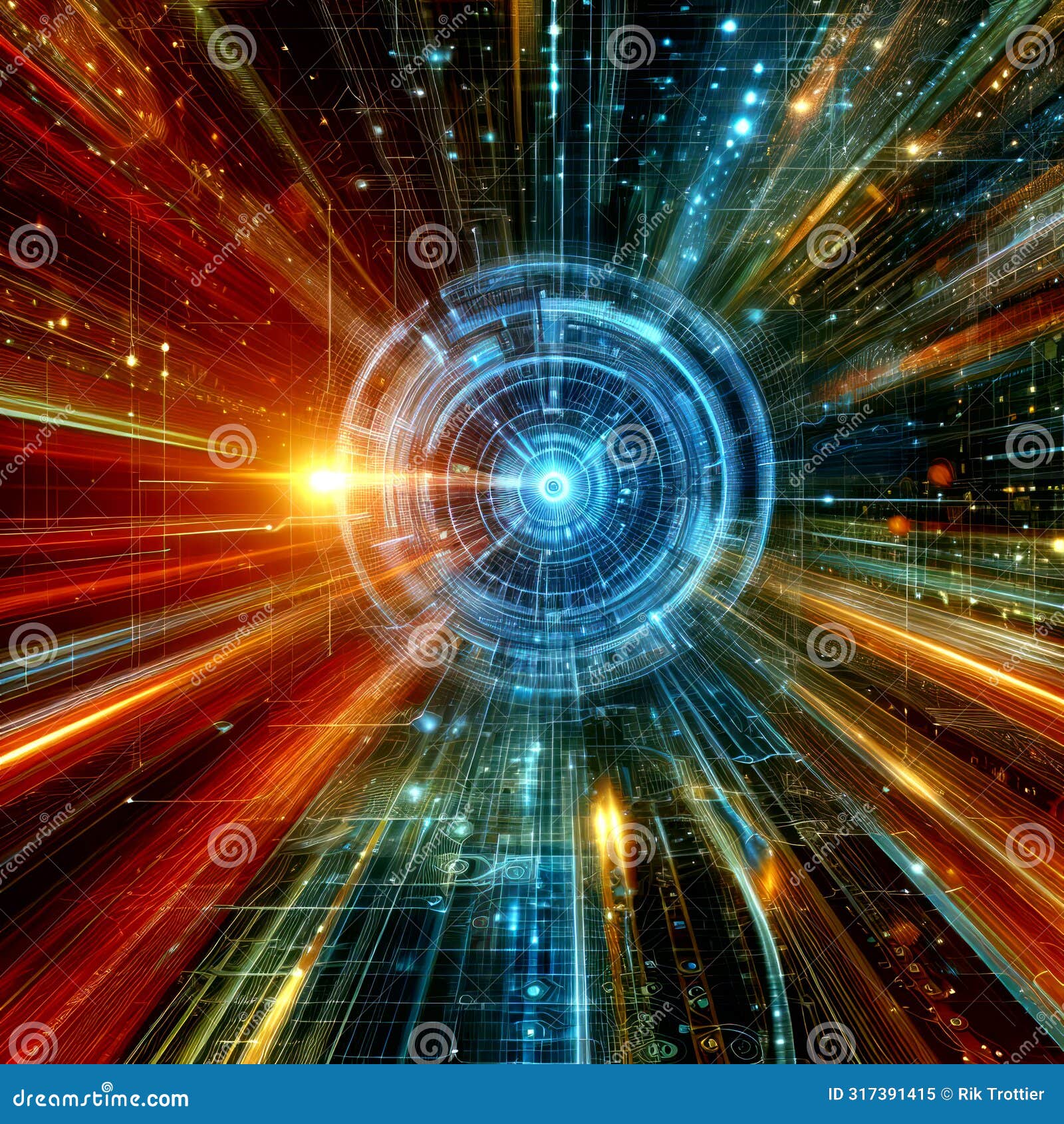 Digital Abstract Technology Background Binary Speed Communications ...