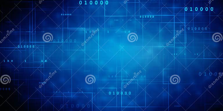 Digital Abstract Technology Background Internet Big Data Concept Binary Code Background, Format ...