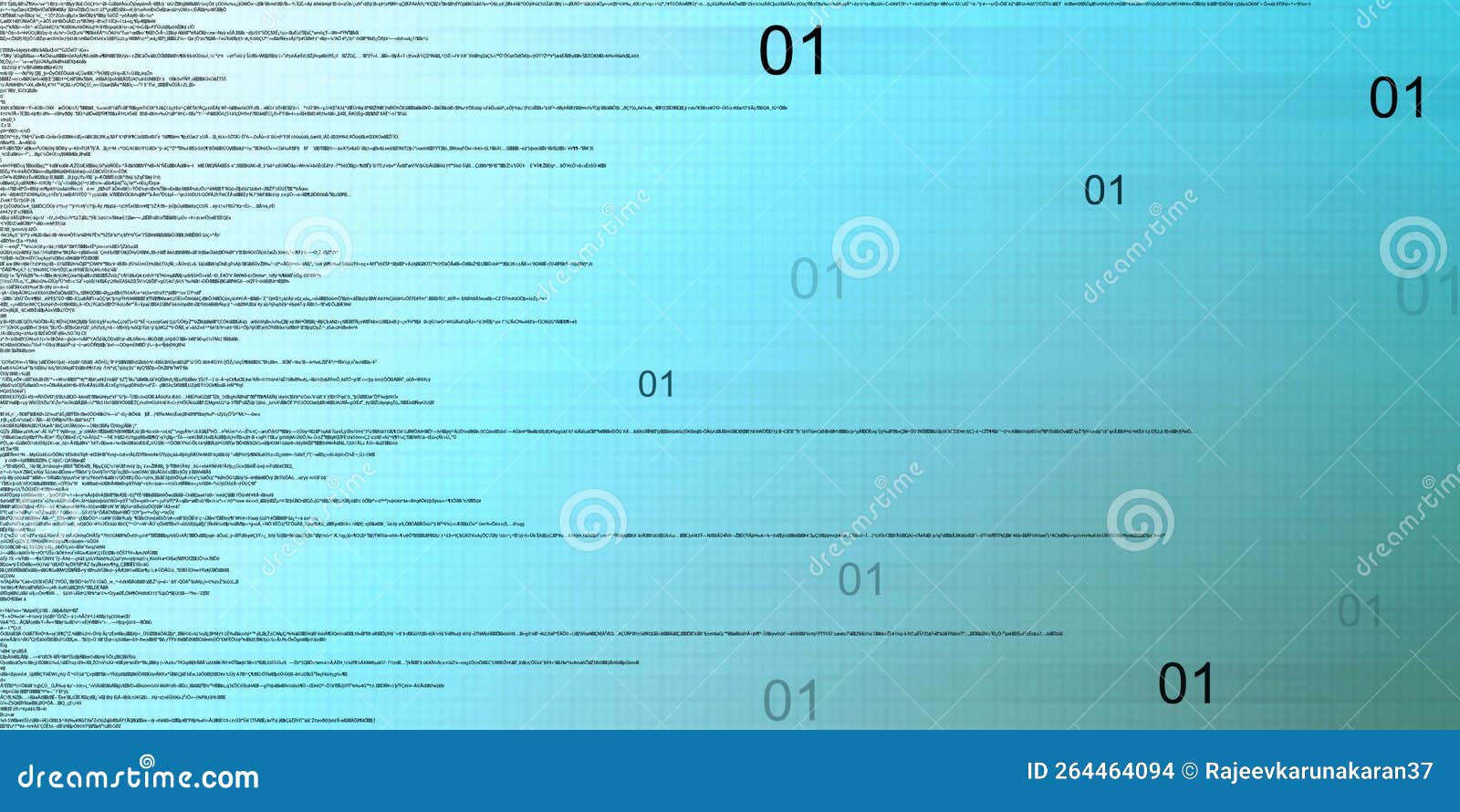 Digital Abstract Technology Background and Zero Text in Binary Code Format in Technology ...