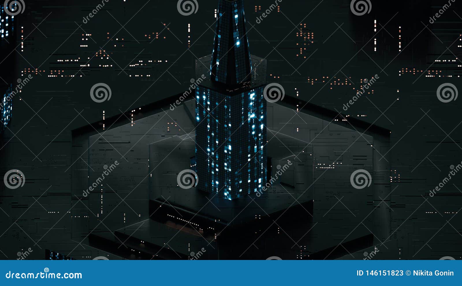 Abstract Tower Sculpture Royalty-Free Stock Photo | CartoonDealer.com ...