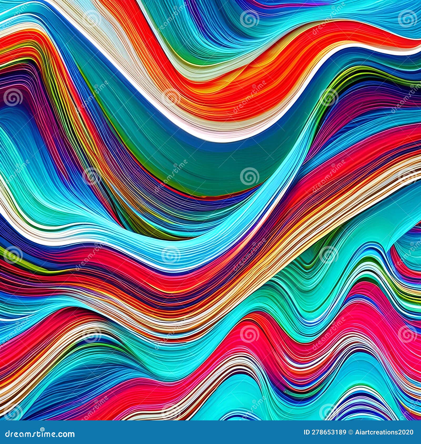 730 Digital Abstract Waves A Futuristic And Abstract Background Featuring Digital Abstract