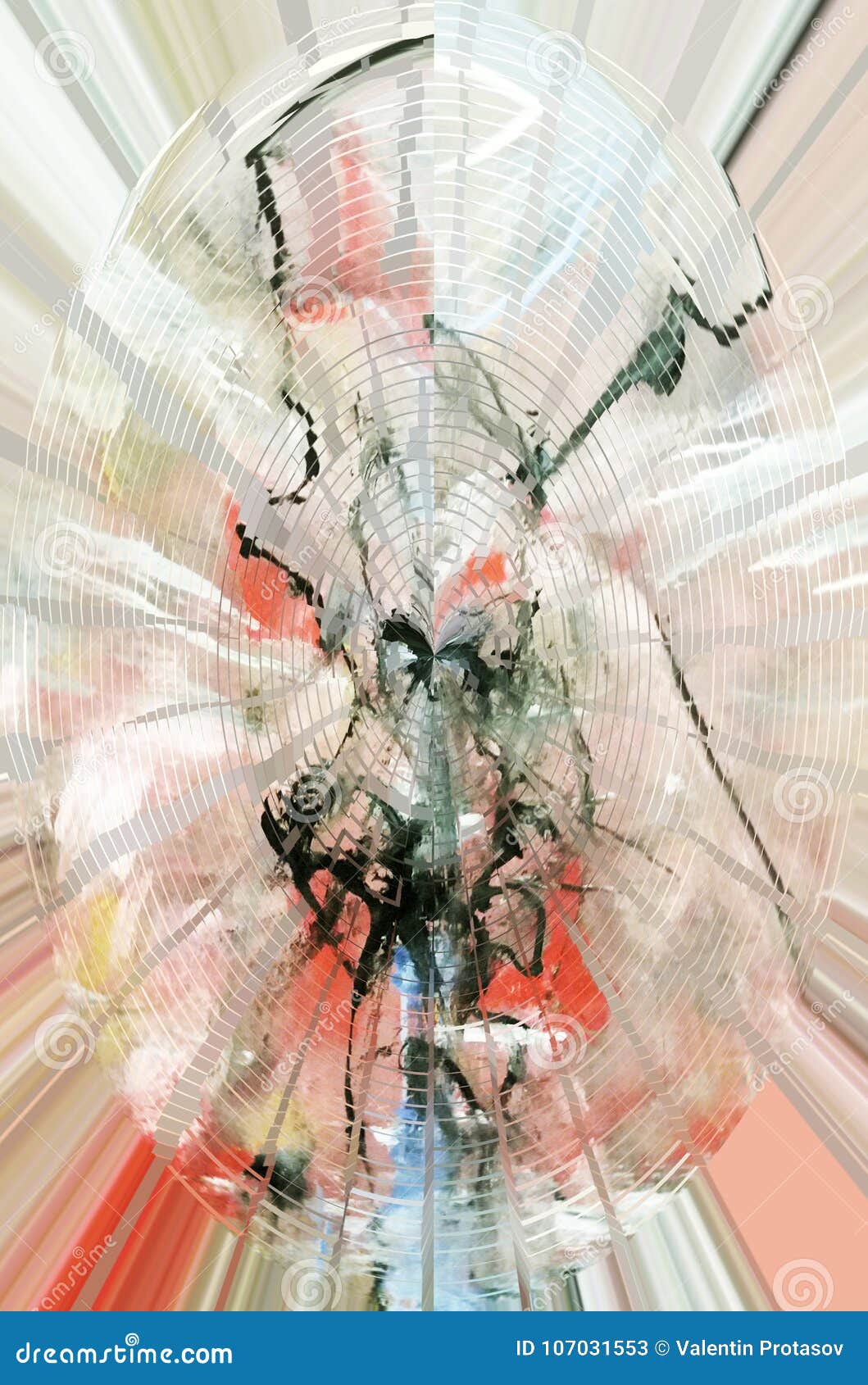 Digital Abstraction. Abstract. Graphic. Abstraction Stock Illustration ...