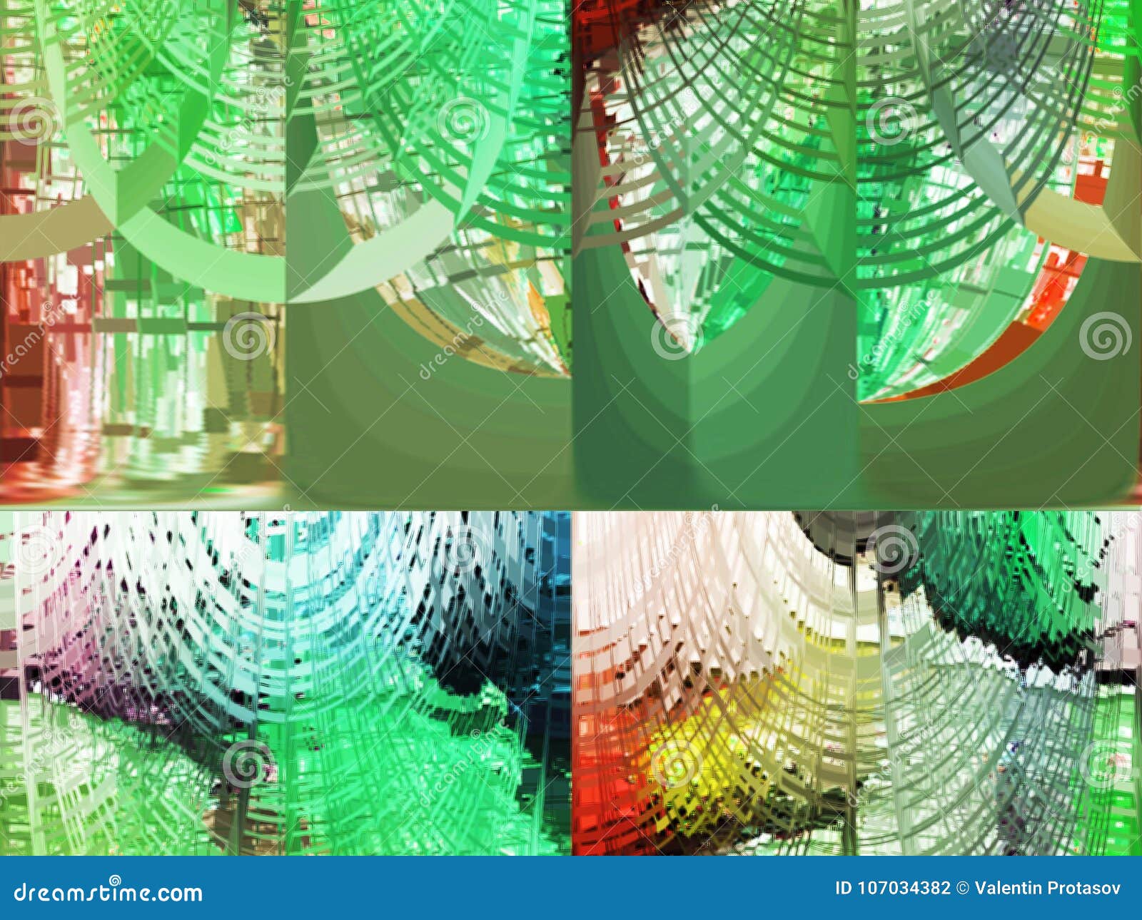 Digital Abstraction. Abstract. Graphic. Abstraction Stock Illustration ...