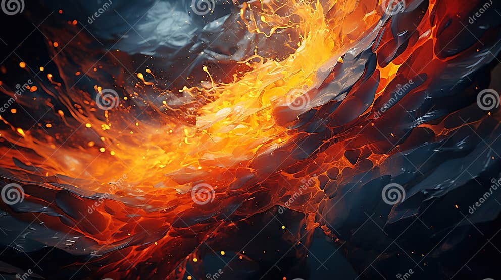 Digital Abstractions Unleashed, Digital Art Illustration, Generative AI ...