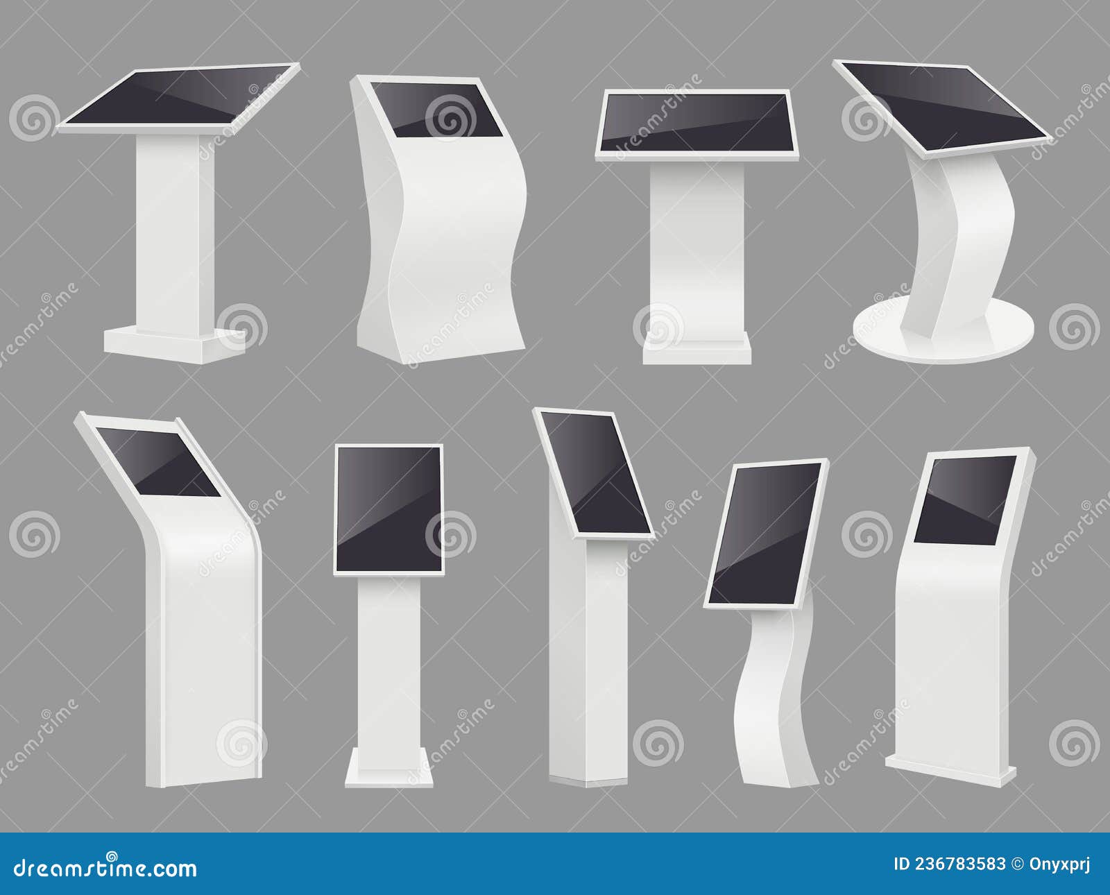 Digital Ads Screen. Kiosk Interactive Displays for Exhibitions Digital ...