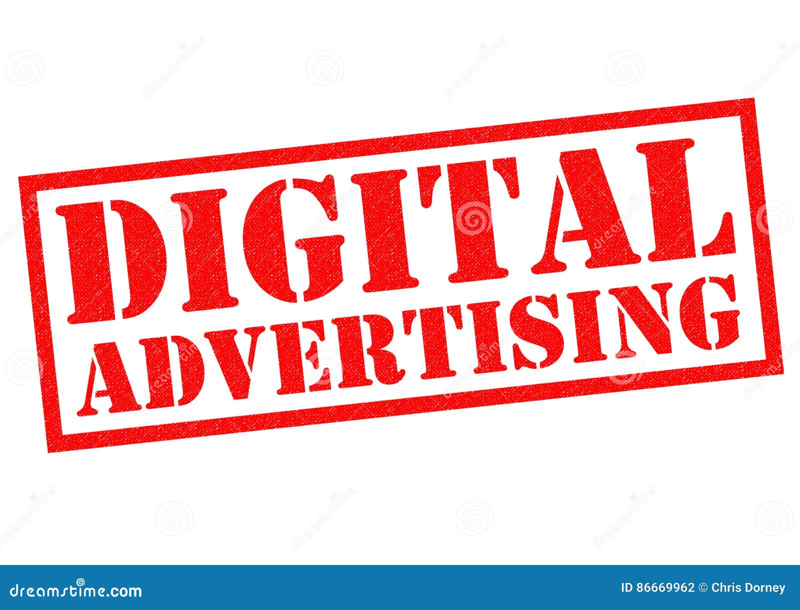 DIGITAL ADVERTISING stock illustration. Illustration of email - 86669962
