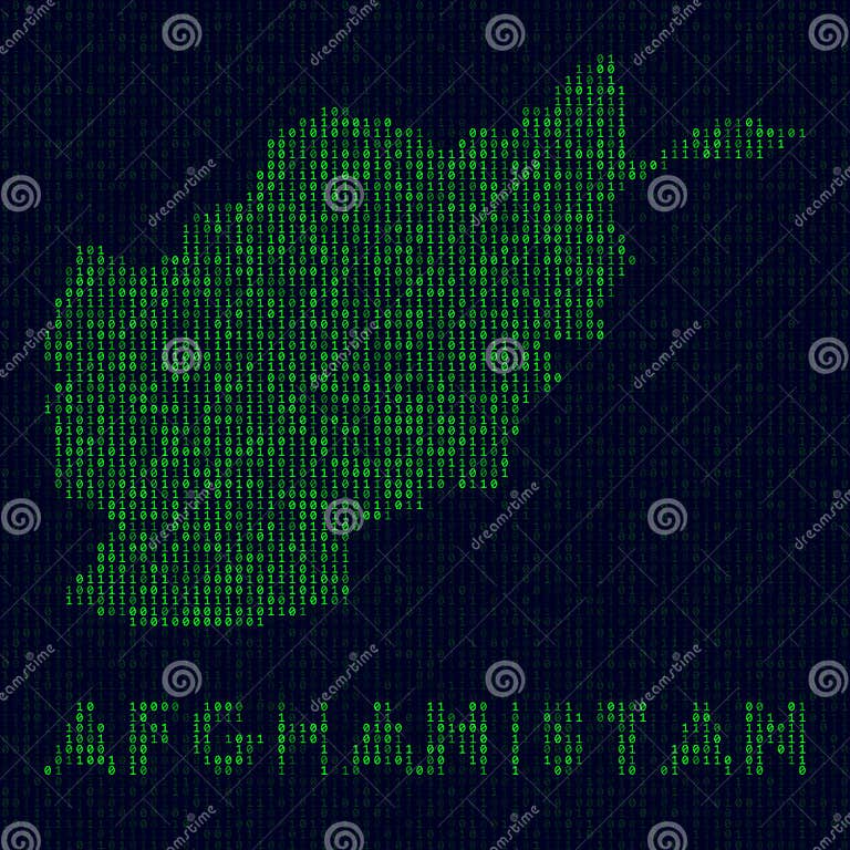 Digital Afghanistan logo. stock vector. Illustration of modern - 184827202