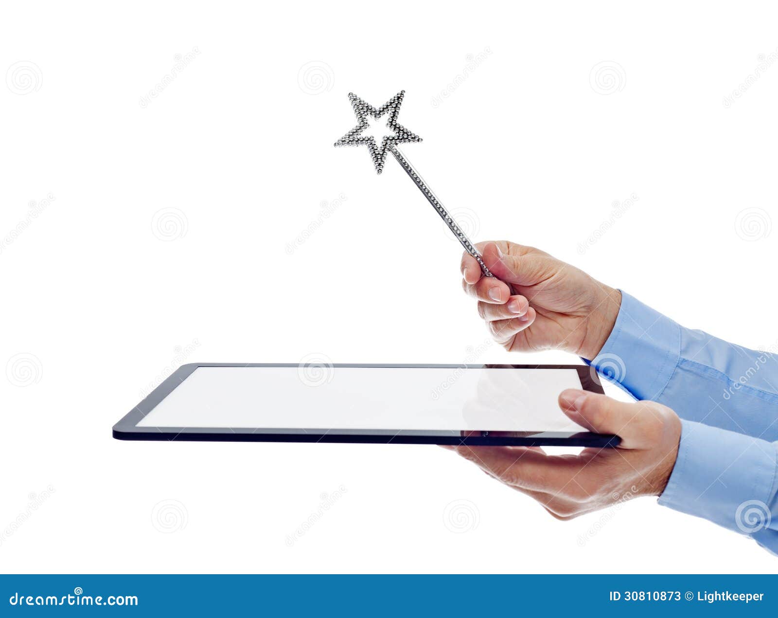 Digital age wizard concept stock image. Image of data - 30810873