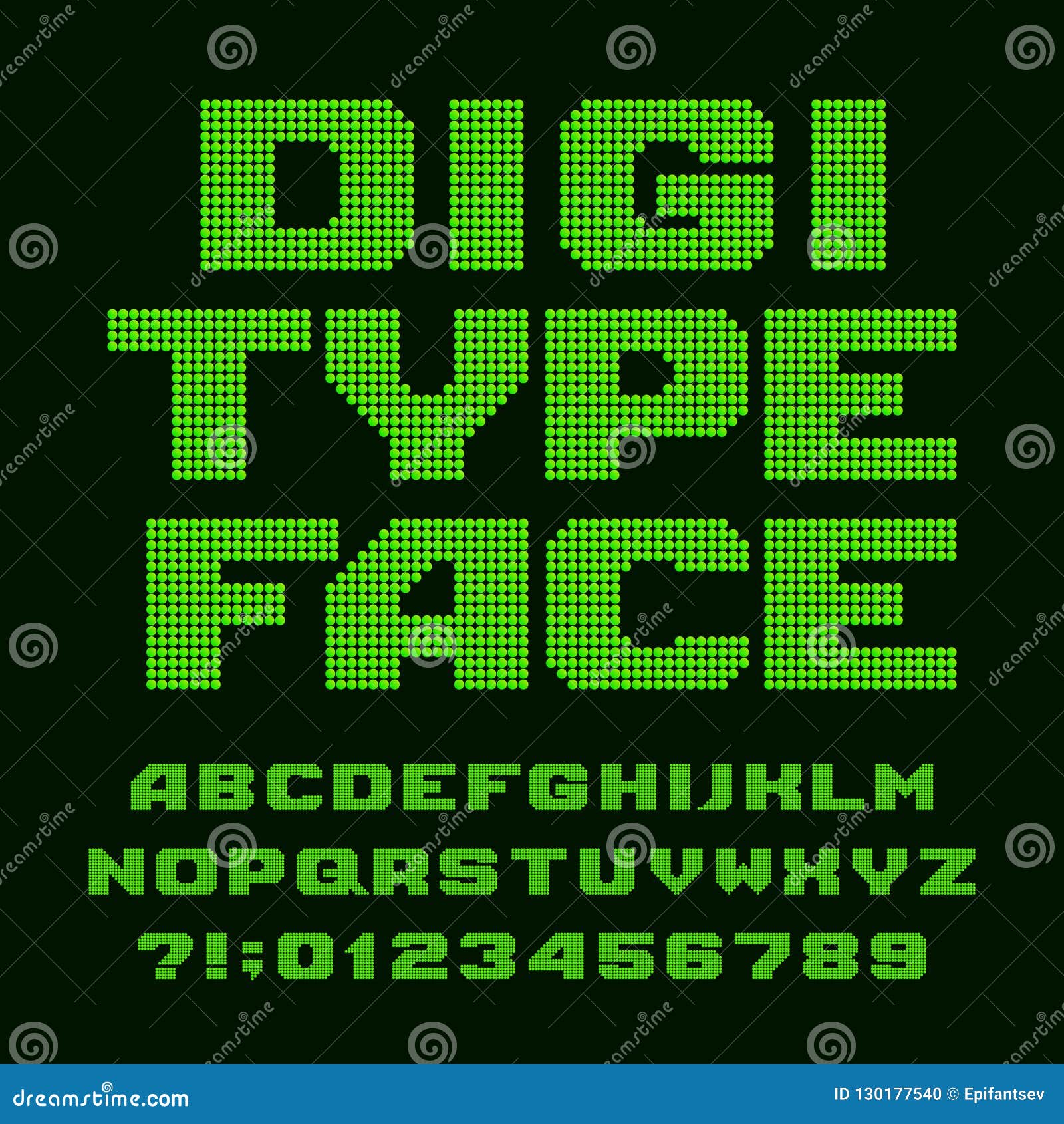 LCD Display Pixel Font - Uppercase Characters Cartoon Vector ... LCD Display Pixel Font - Uppercase Characters Cartoon Vector ...