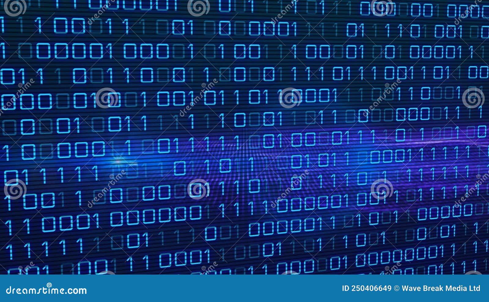 Digital Animation of Binary Coding Data Processing and Spot of Light ... Digital Animation of Binary Coding Data Processing and Spot of Light ...