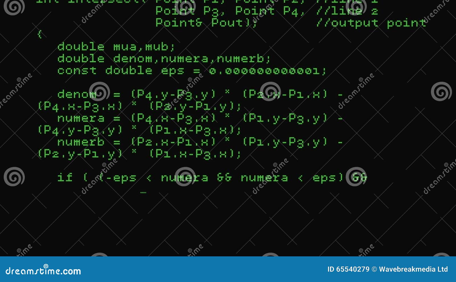 Digital Animation of Encoding Stock Video - Video of digitally ...