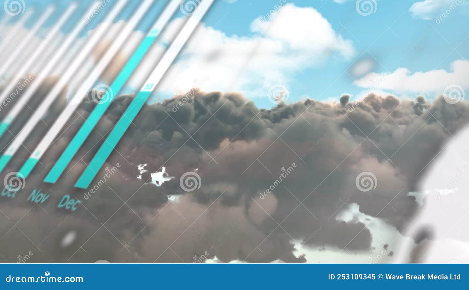 No People Digital Animation Multiple Exposure Graph Globe Programming ...