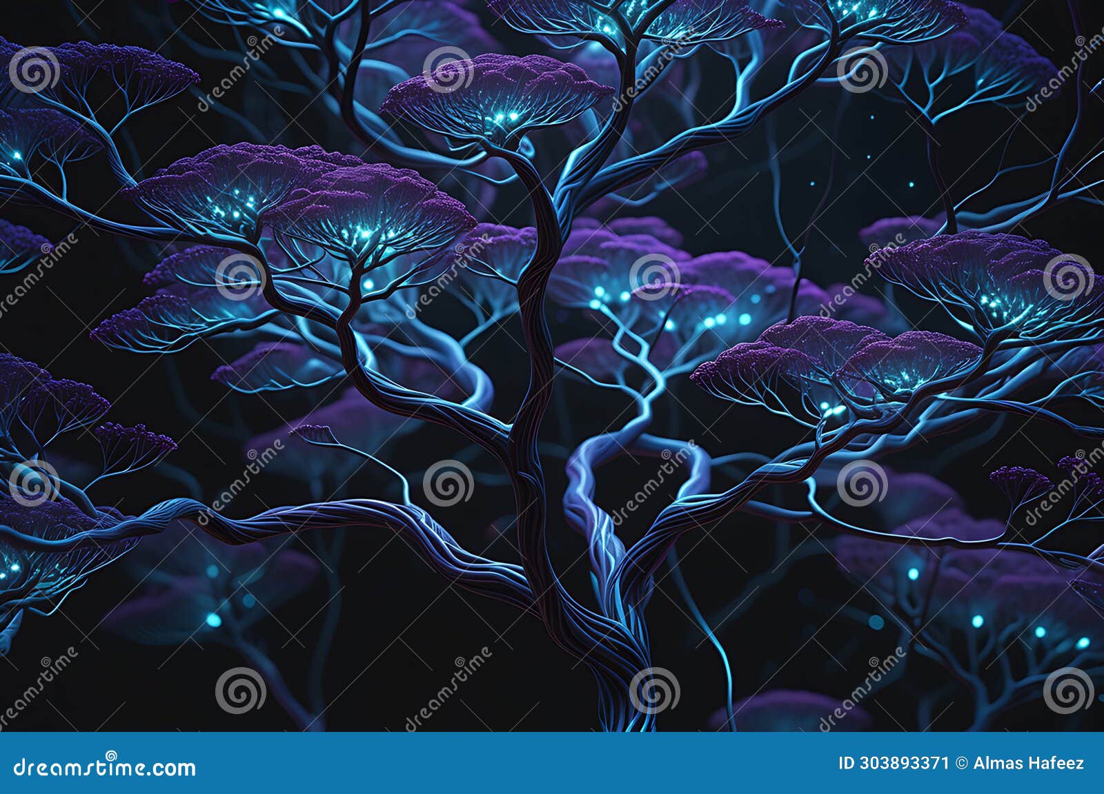 Digital Arbor: Neural Network-Inspired Tree Branches Mimicking ...