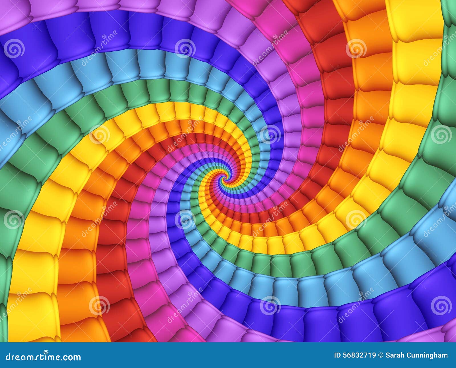 Digital Art Abstract Rainbow Spiral Background Stock Illustration ... Digital Art Abstract Rainbow Spiral Background Stock Illustration ...
