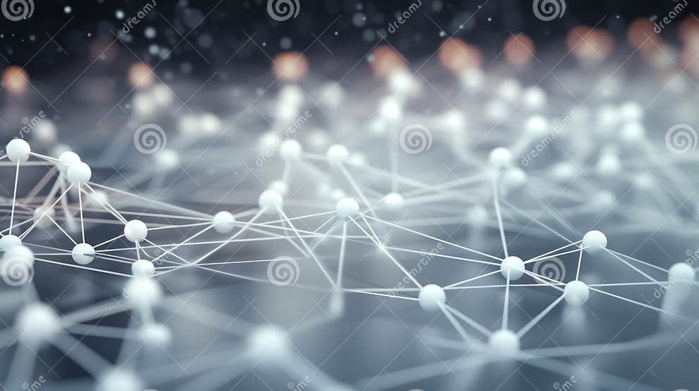 Digital Art of App Chains and Interconnected Blocks AI Generated Stock ...