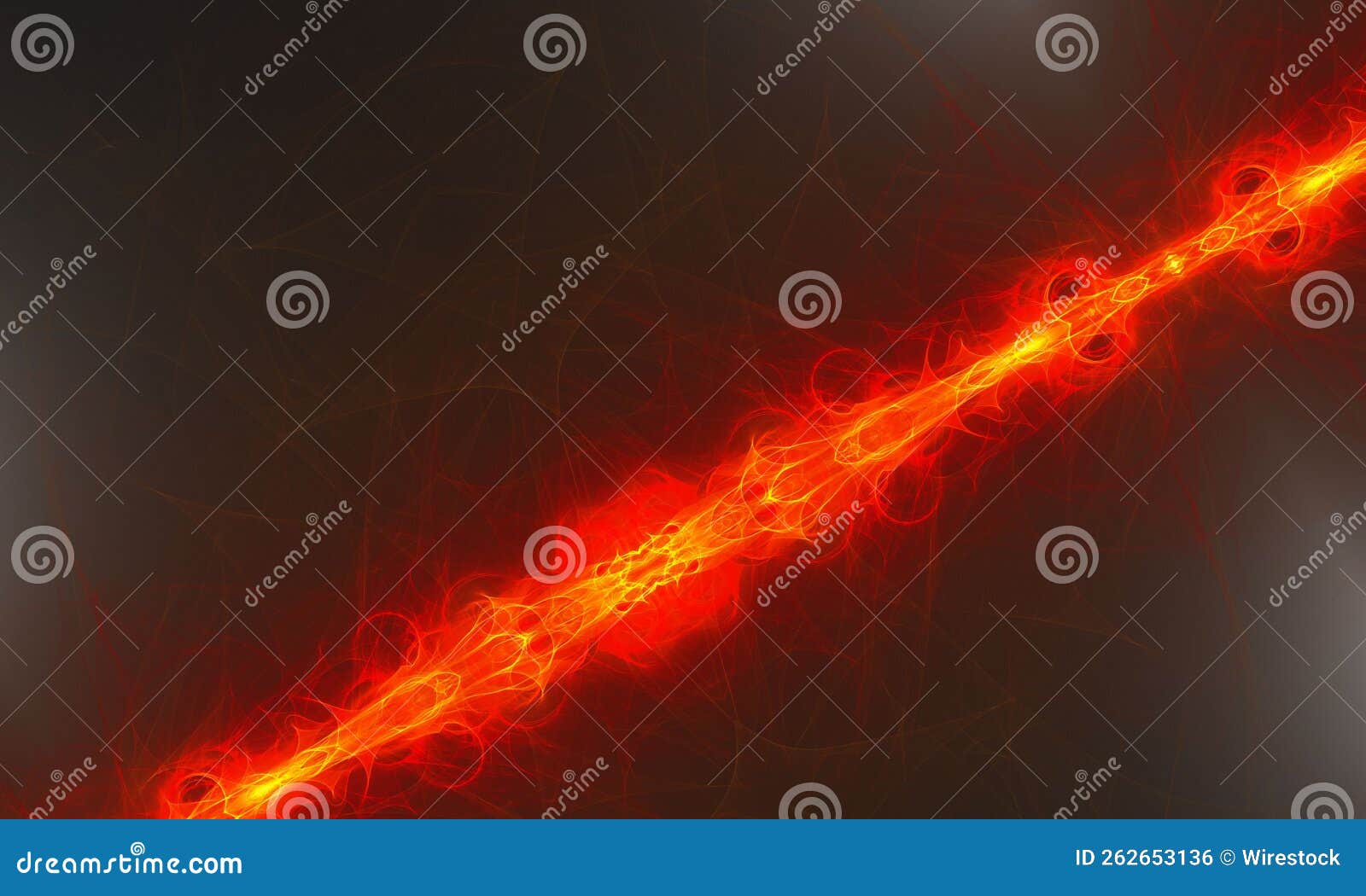 Digital Art of a Bright Red Burning Pattern, Perfect As a Background ...