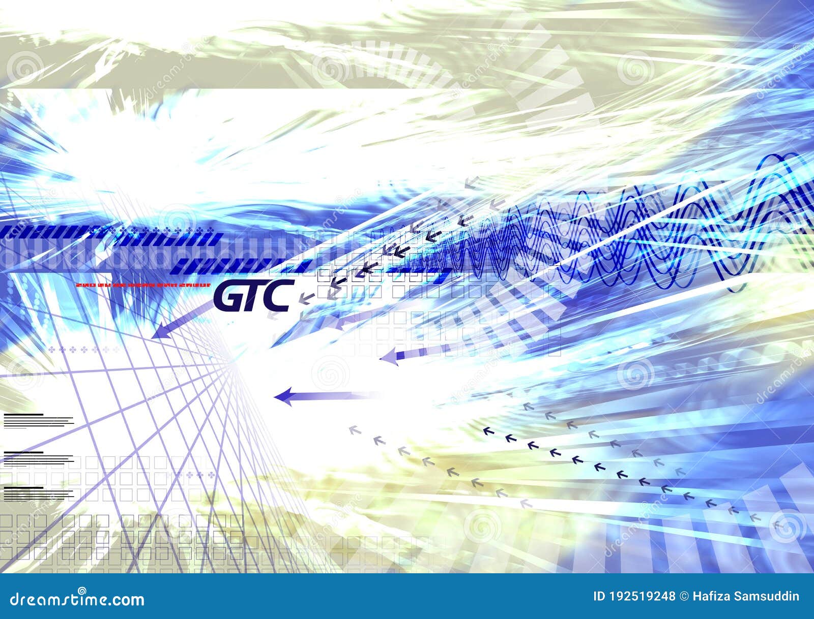 Digital Art. Conceptual Image Stock Illustration - Illustration of ...