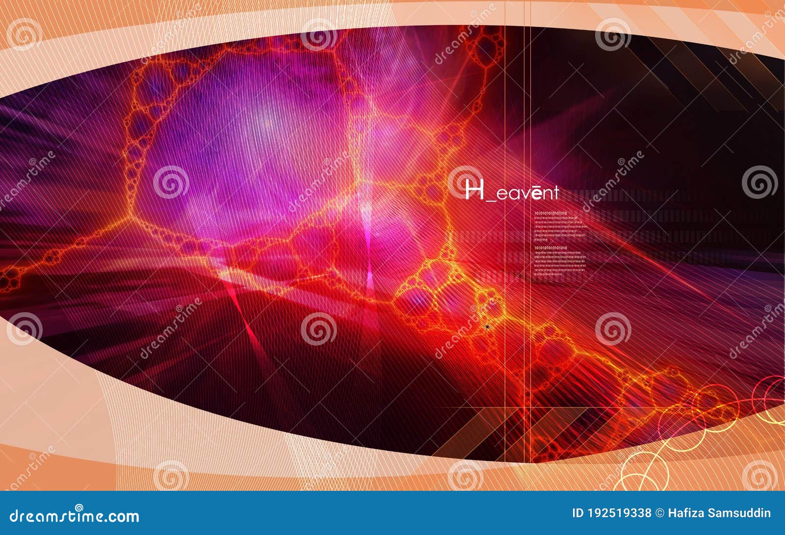 Digital Art. Conceptual Image Stock Illustration - Illustration of ...