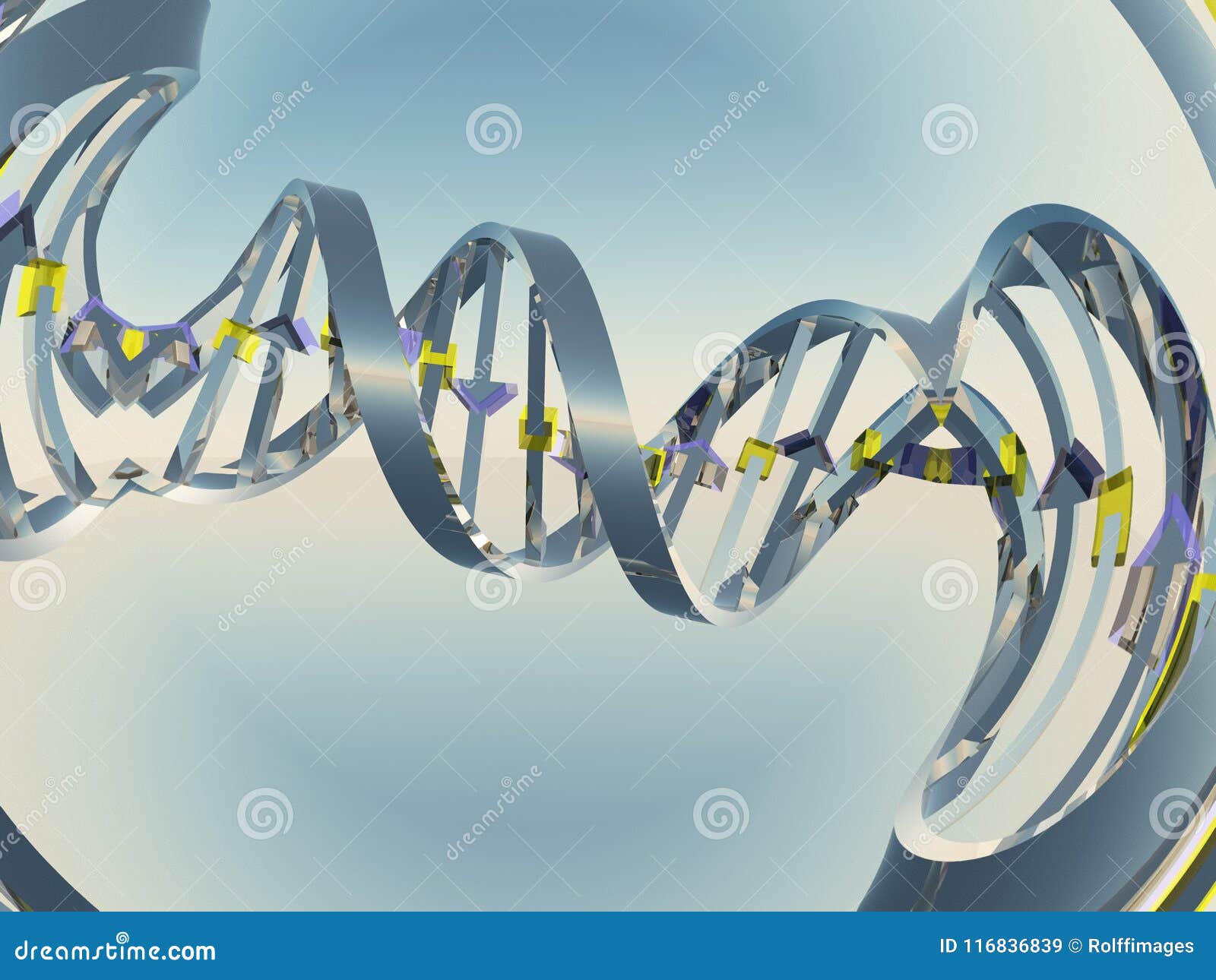 DNA chain stock illustration. Illustration of life, background - 116836839