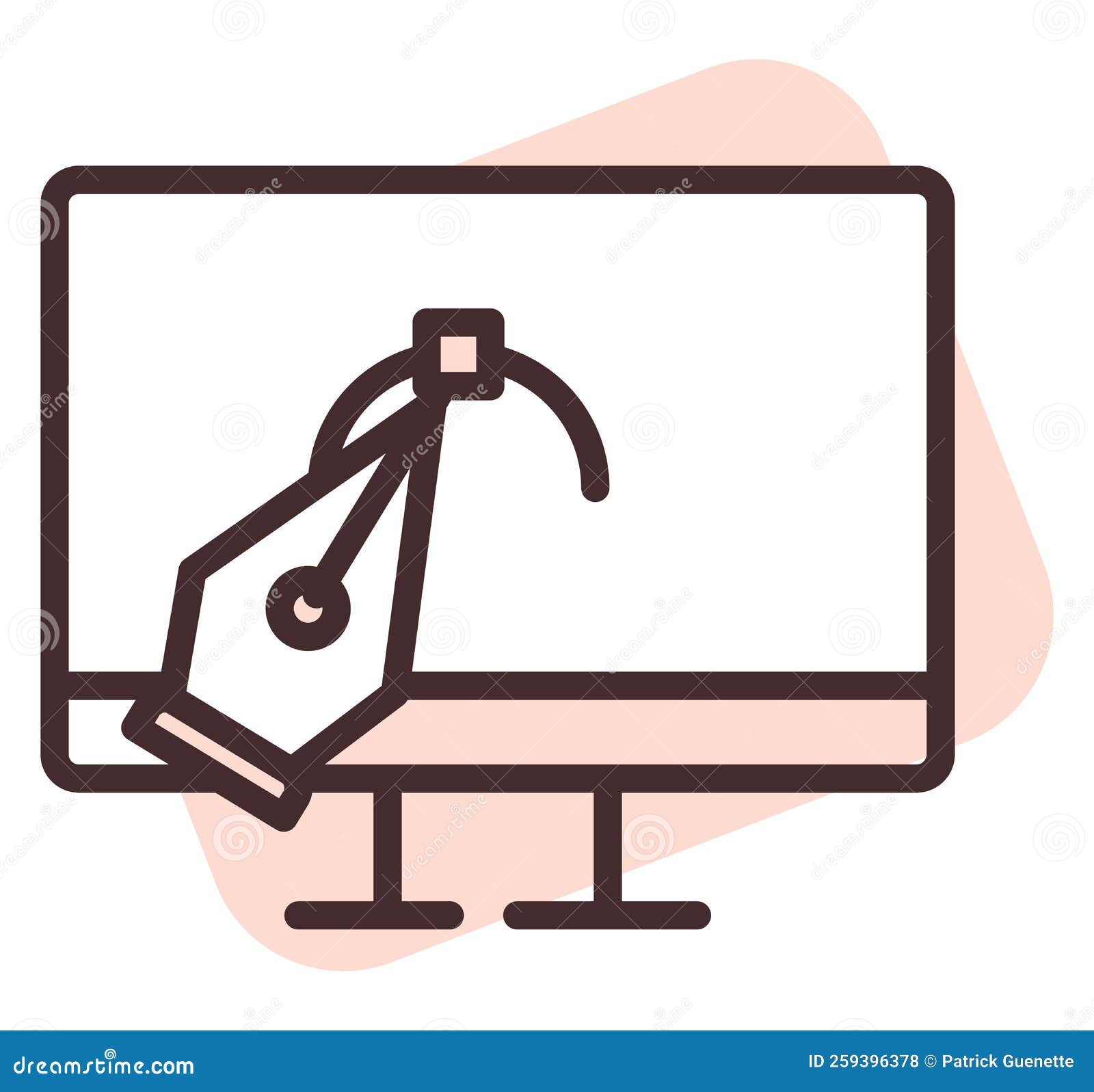 Digital art, icon stock vector. Illustration of background - 259396378