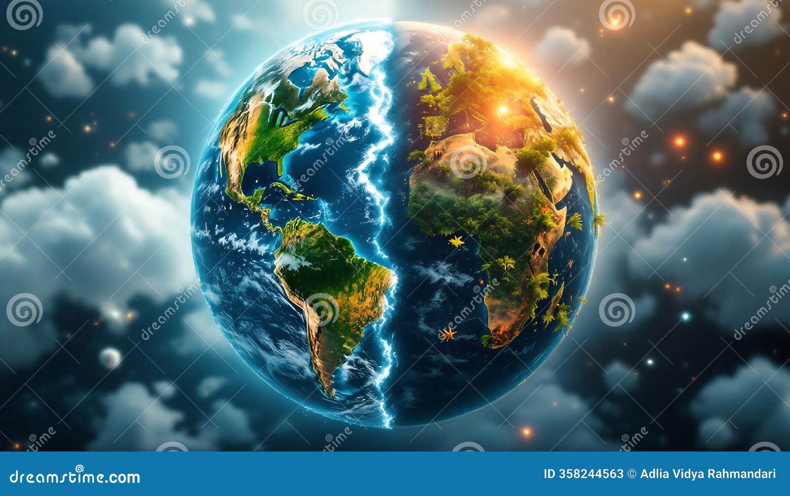 A Divided Earth: a Stunning Visual Depiction of Climate Change and ...